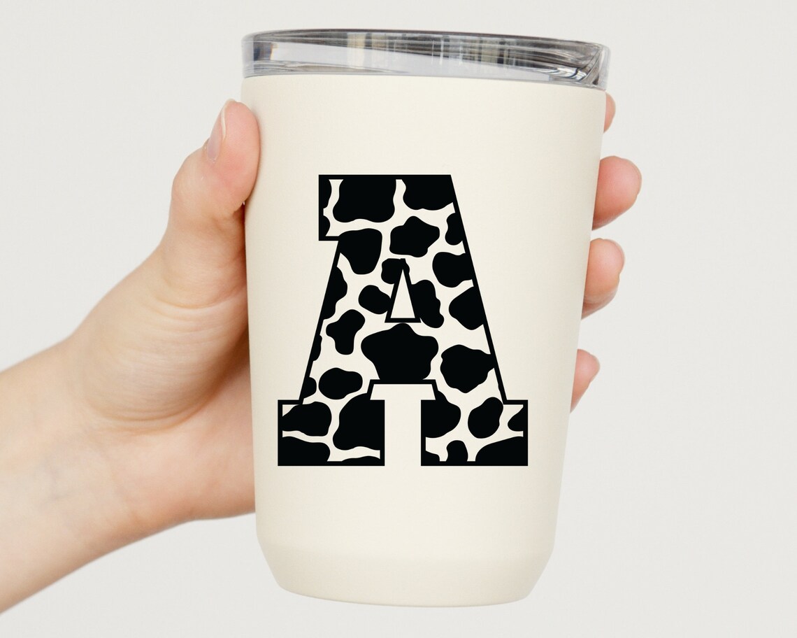 36 Cow Print Alphabets Svg Cow Svg Child Blocks Alphabets - Etsy Canada