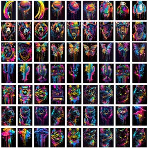 500+ Neon T Shirts Designs Bundle, Colorful and Stylish Tshirt Design T ...