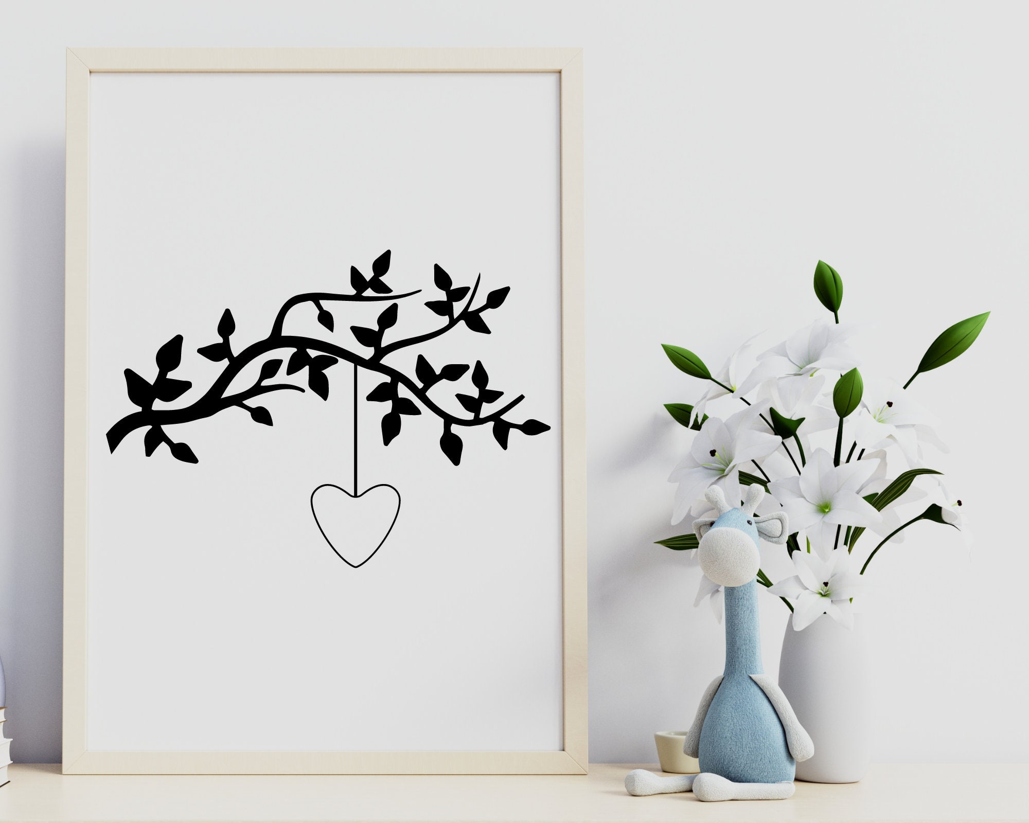 Family Tree Svg 1 Member Family Branch Svg Tree Monogram - Etsy