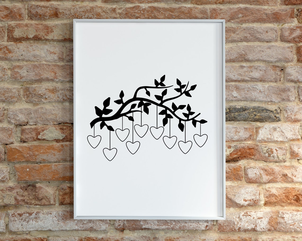 20 Stamboom met Takken svg bundel Stamboom Hart SVG Familie - Etsy België
