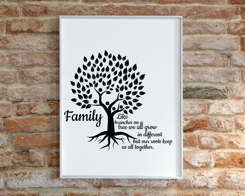 Our Roots Run Deep Shirt Design SVG - Family Reunion Tree SVG Custom ...