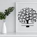 Family Tree Svg 21 Members, Tree of Life Svg, Family Reunion Svg ...