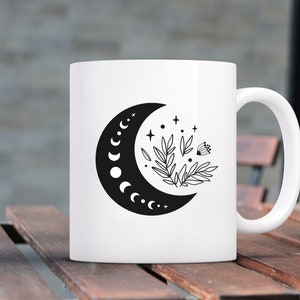 Boho Moon Svg Hand Drawn, Boho Rainbow Svg, Boho Svg, Hippie Svg Bundle ...