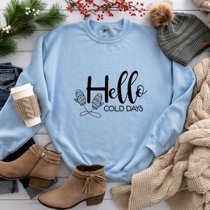Winter Snow Svg Bundle, Sweater Weather SVG, Hello Winter Svg, Let It ...