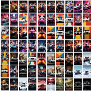 Car Posters Midjourney Designs PNG, Car Poster Designs, Digital Art ...