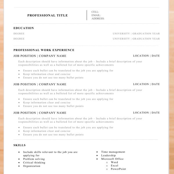 Reference Page - Etsy