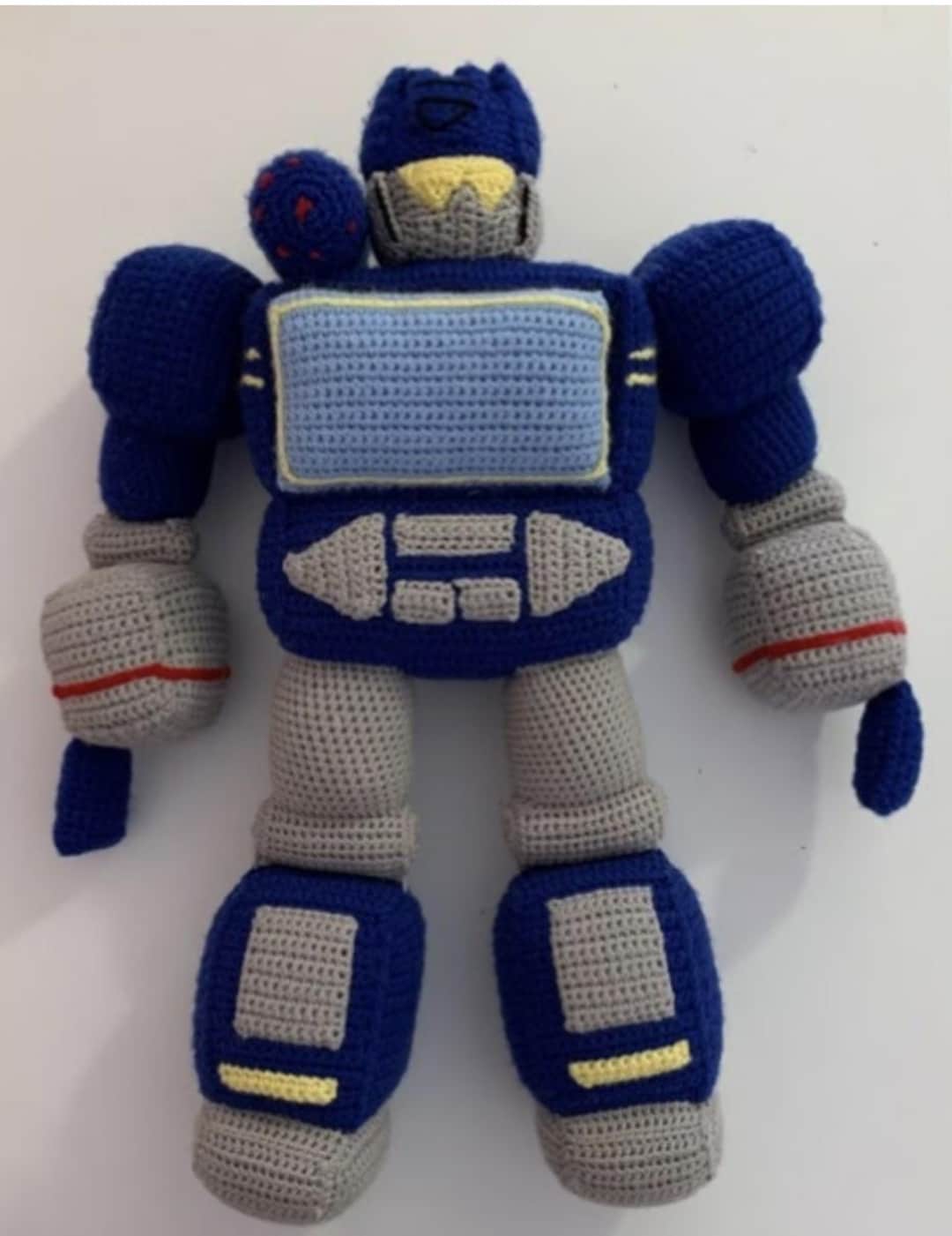 Crochet Transformer Soundwave Plush Pattern - Etsy