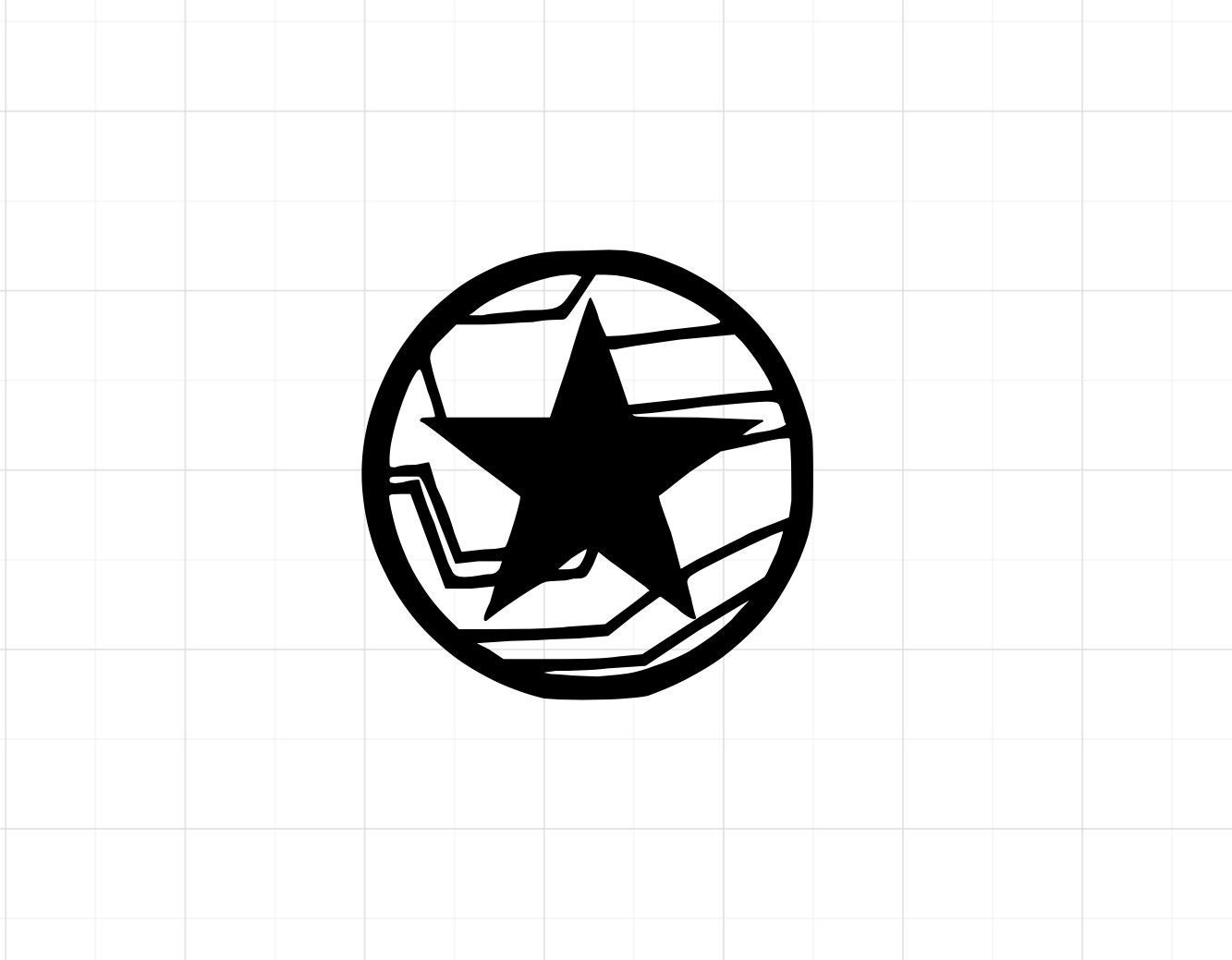 Marvel Winter Soldier Bucky Barnes Vinyl Decal - Etsy