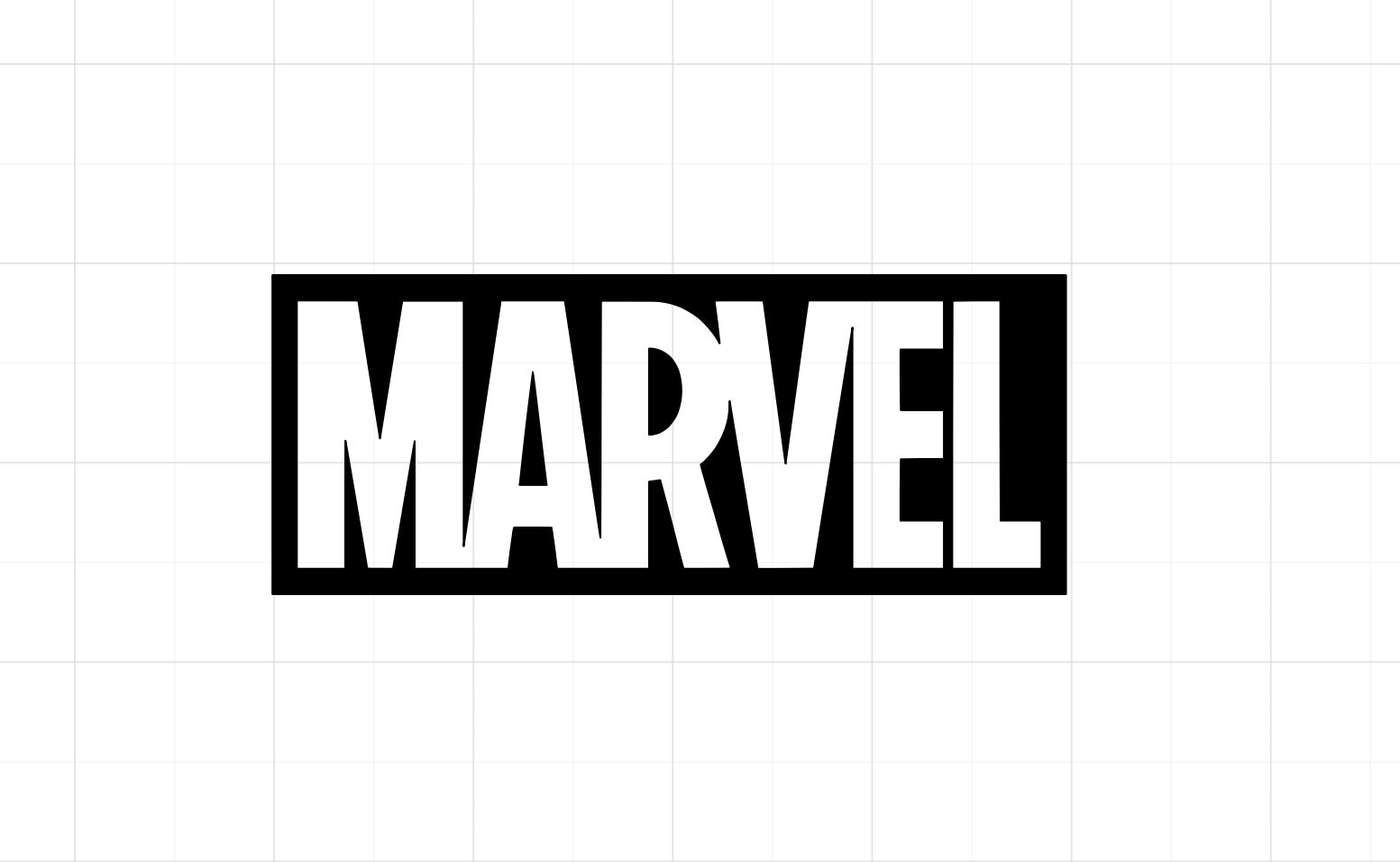 Marvel Logo Vinyl Decal - Etsy