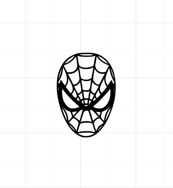 Spiderman Logo Vinyl Decal - Etsy