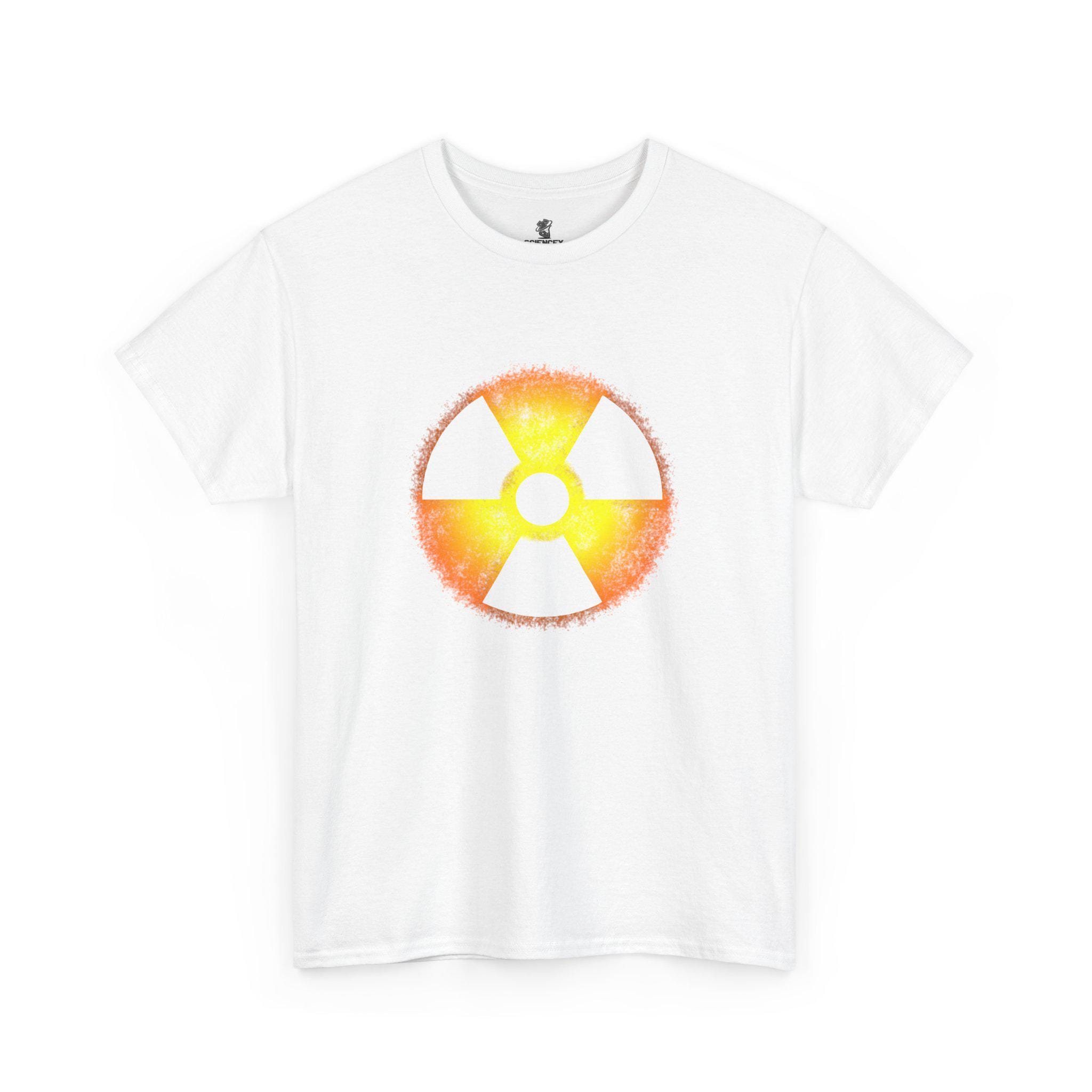 Nuclear Radiation Symbol Shirt, Radioactive Hazard T-shirt, Atomic Tee ...