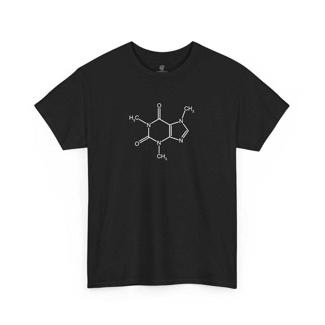 Caffeine Molecule Shirt, Chemistry Tee, Science T-shirt - Etsy