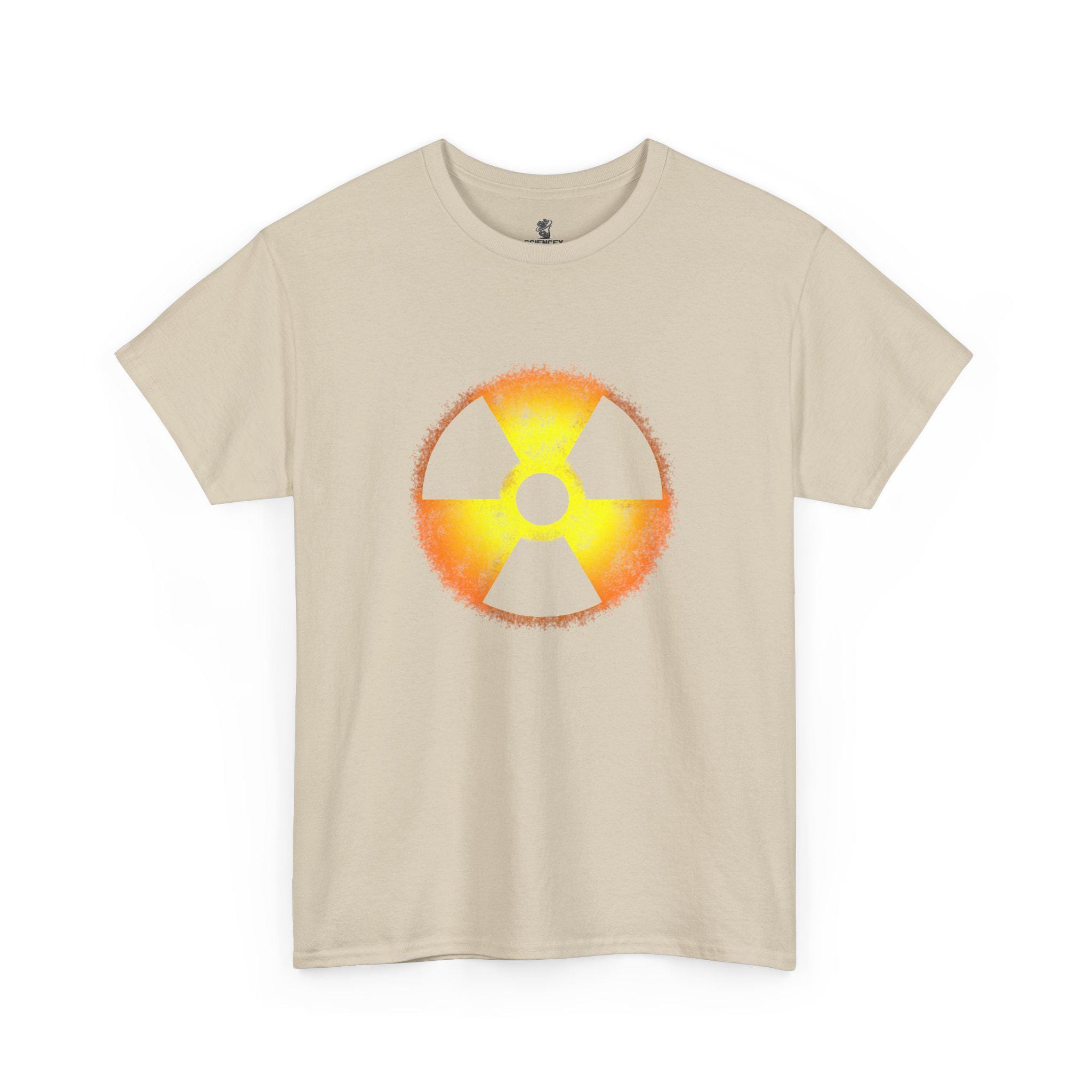 Nuclear Radiation Symbol Shirt, Radioactive Hazard T-shirt, Atomic Tee ...