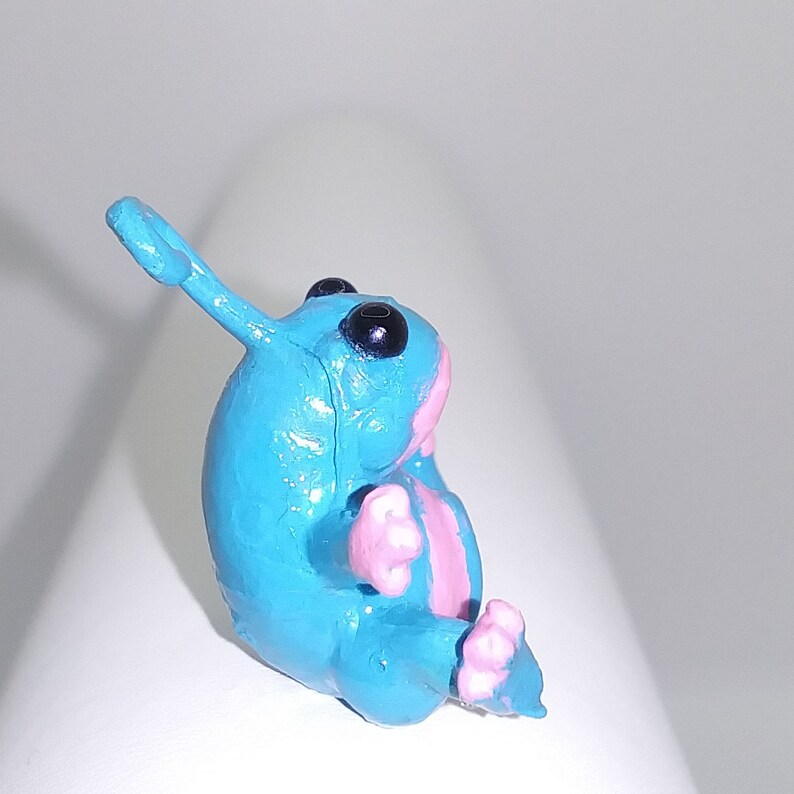 Hand Painted Pokemon Mini Figure Shiny Politoed - Etsy