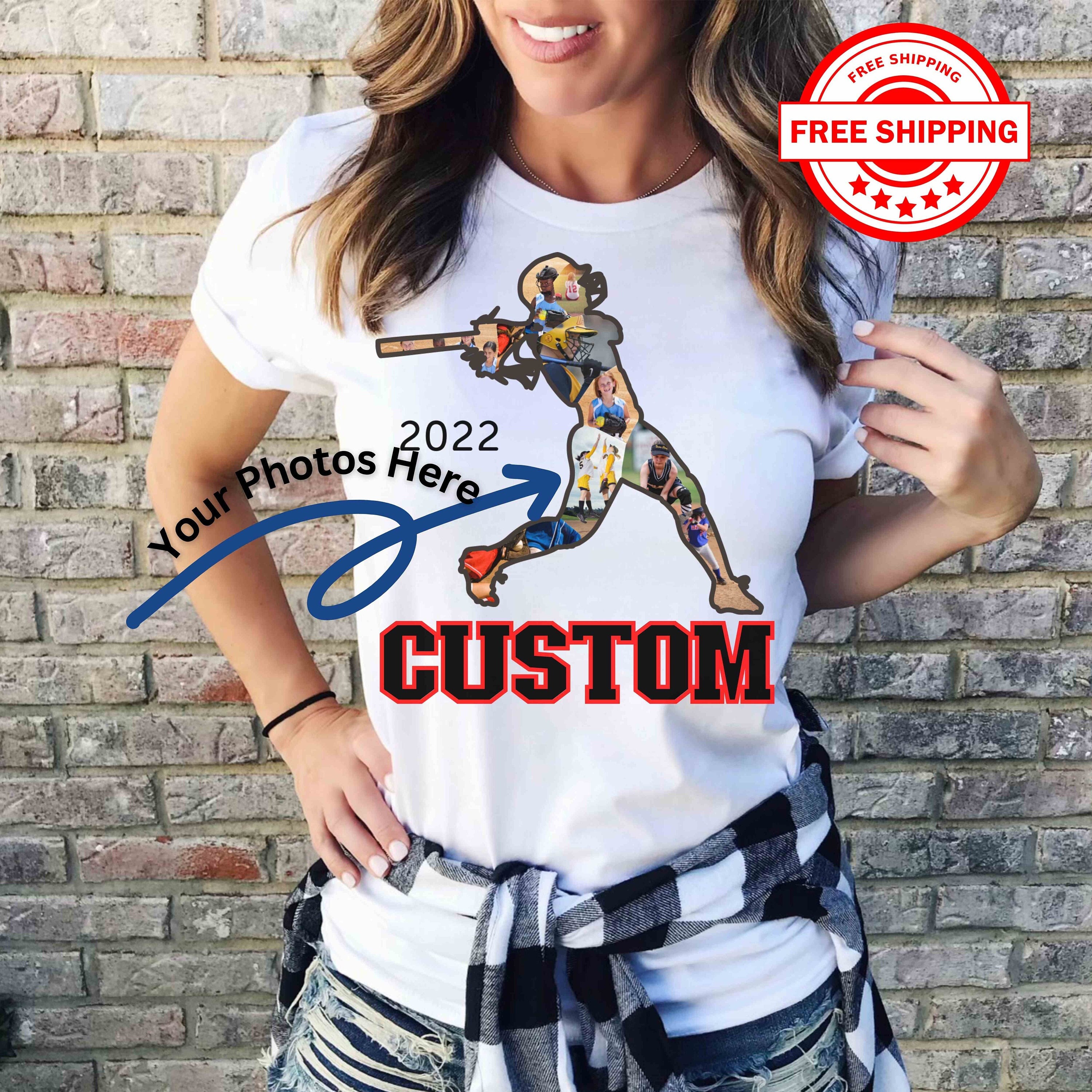 Personalized Softball Mom Shirt for Game Day Shirt, Custom Softball ...