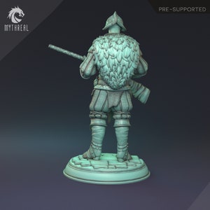 Feleng Mans the Hunter / Tabletop Model / Miniature Figurine | Mythreal ...