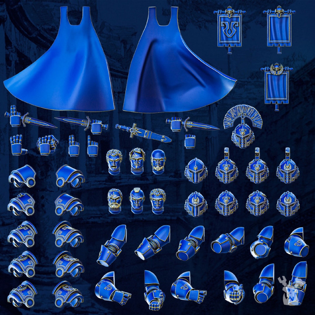 Legio Prima Victrix Veteran Armor Kit / Tabletop Model / Wargaming ...