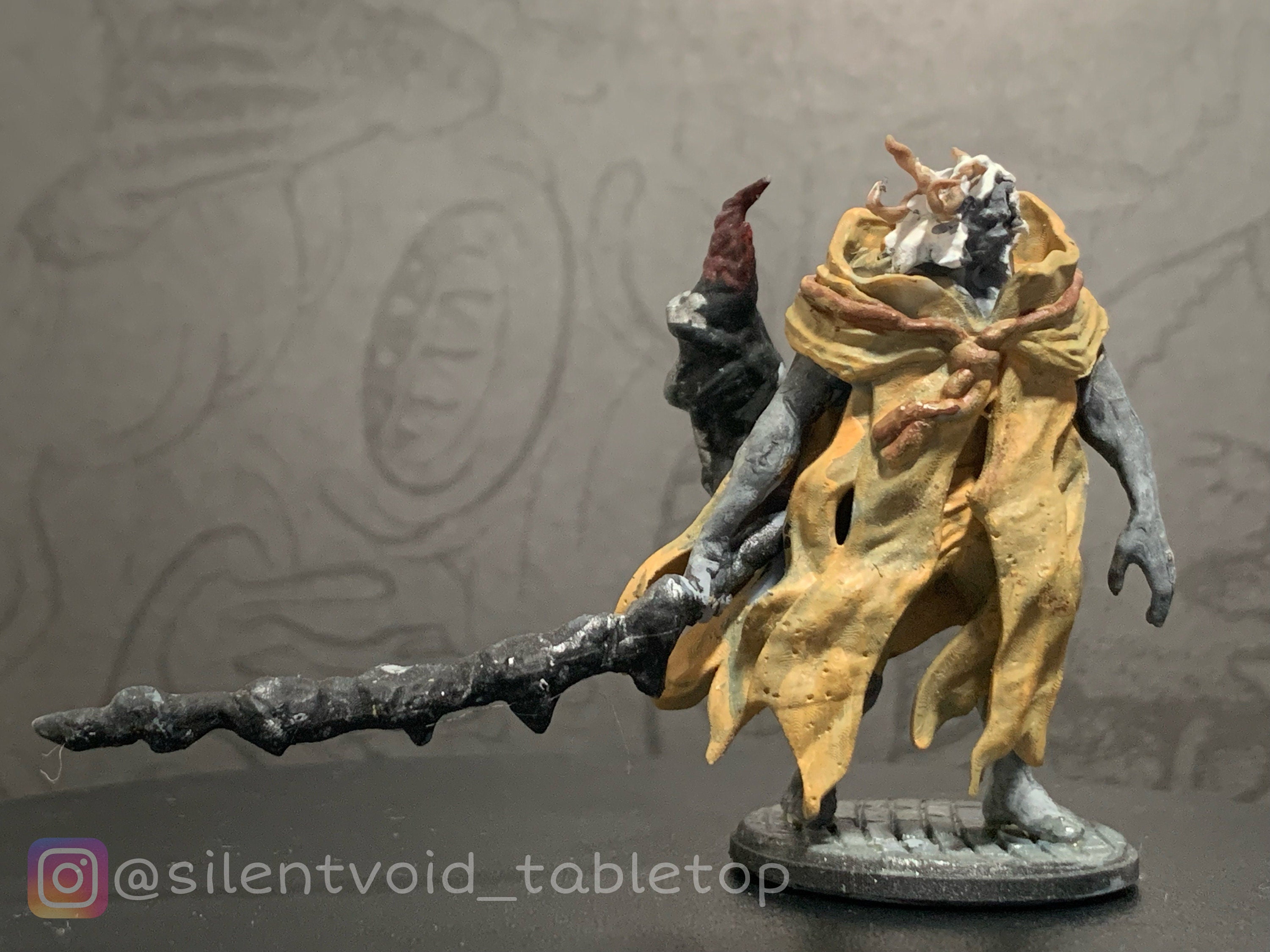 Fell Omen Warrior / Tabletop Model / Miniature Figurine | Village's ...