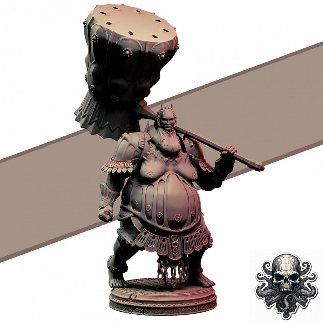 Knight Executioner / Tabletop Model / Miniature Figurine | Realstone Miniatures - Etsy