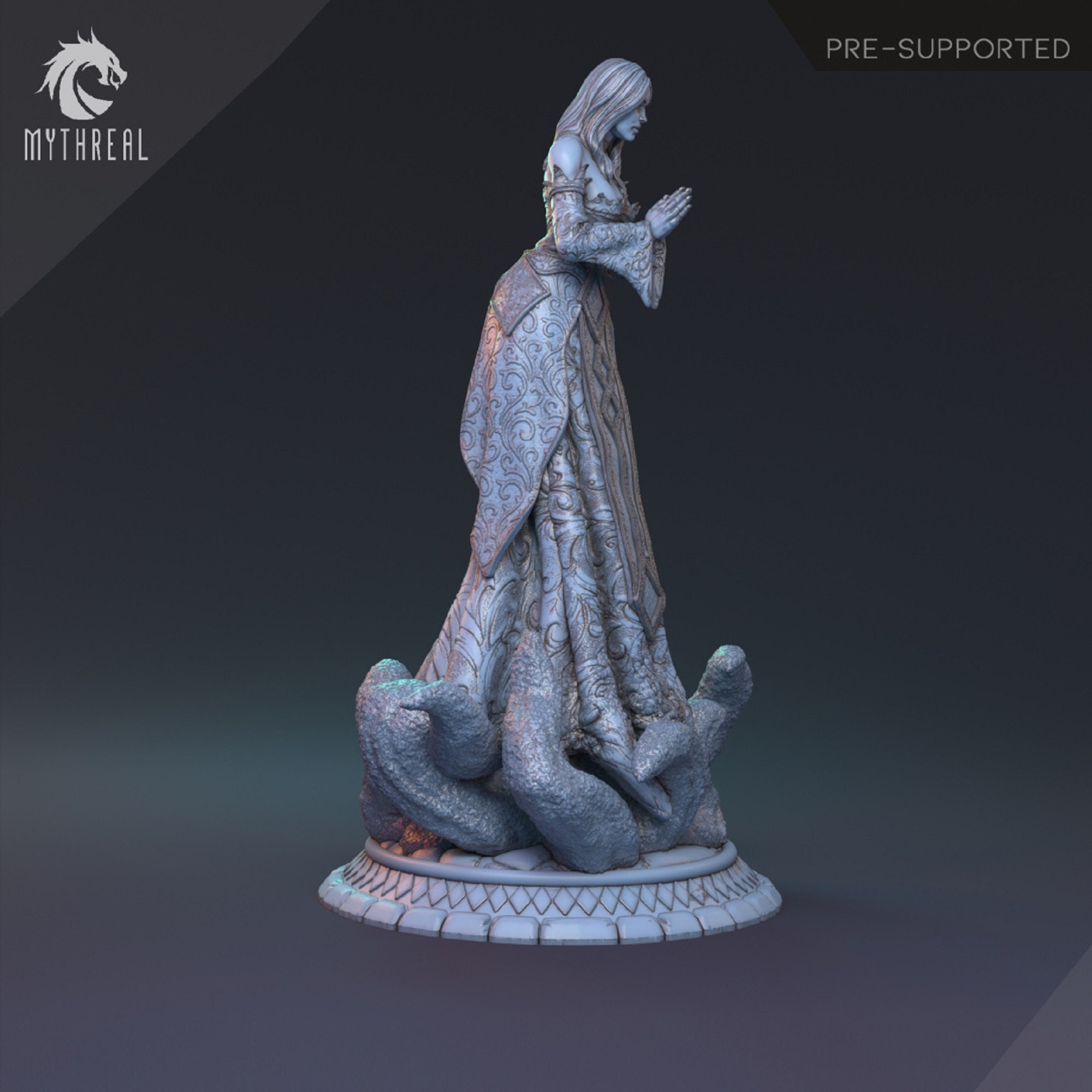 Gallada the Specter / Tabletop Model / Miniature Figurine | Mythreal ...