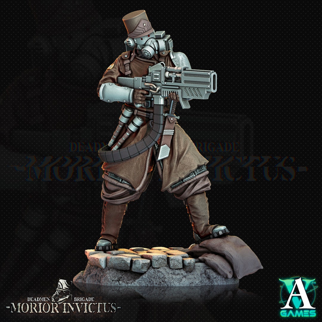 Morior Light Infantry / Tabletop Model / Miniature Figurine ...