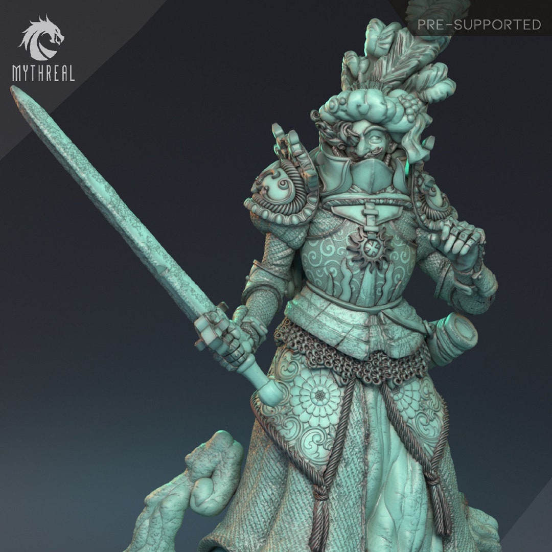 Marquis Waltosmirt / Tabletop Model / Miniature Figurine | Mythreal ...