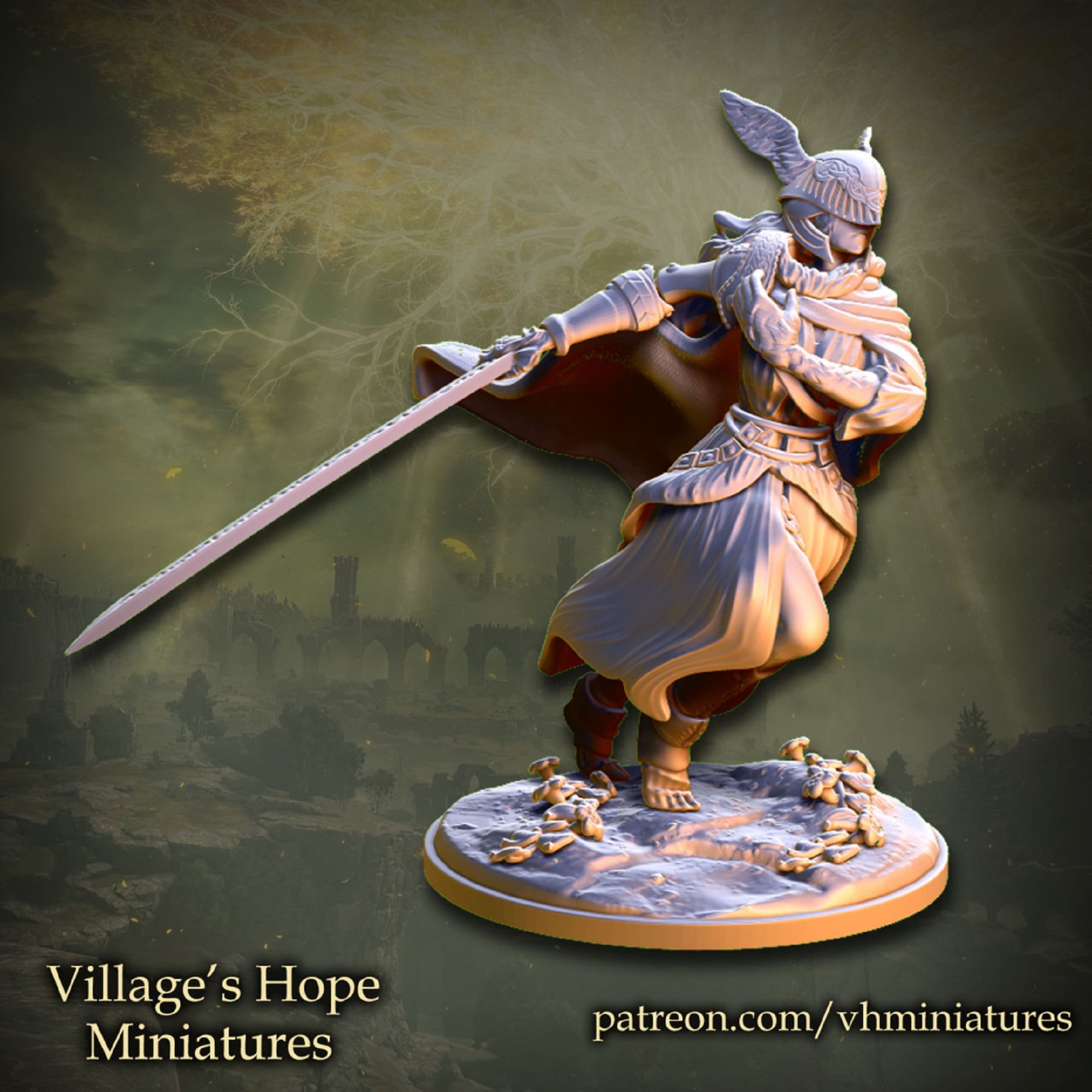 The Blade / Tabletop Model / Miniature Figurine - Etsy