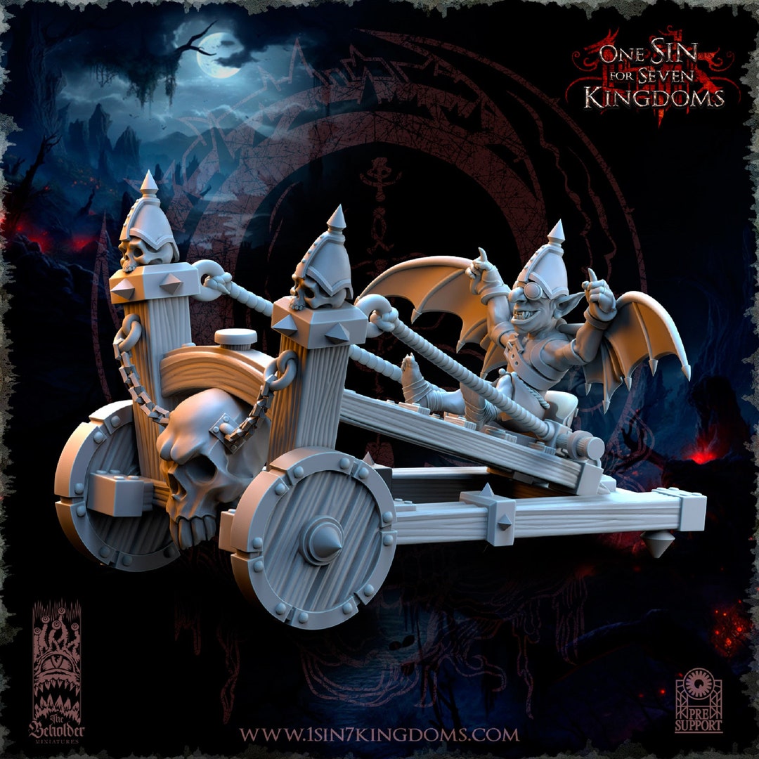 Goblin Slingshot of Doom / Tabletop Model / Wargaming Miniature | the ...