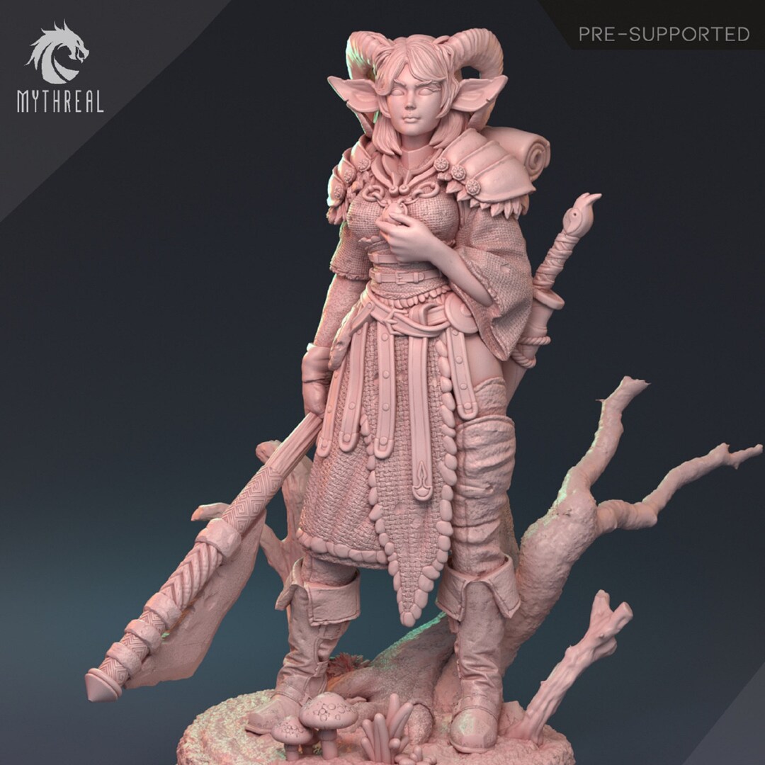 Glimphis Solut the Adventurer / Tabletop Model / Miniature Figurine ...