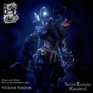 Vojdor the Satyr / Tabletop Model / Miniature Figurine | Ronin Arts ...