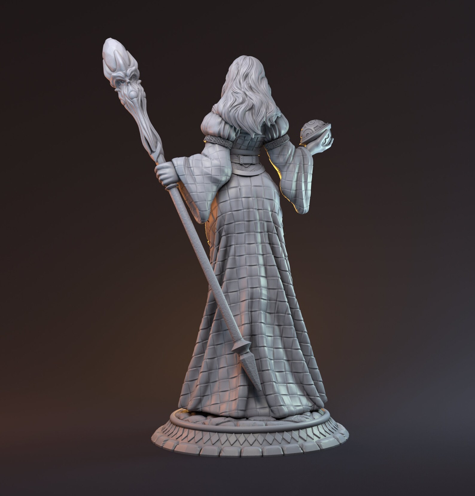 Morgana the Enchantress / Tabletop Model /miniature Figurine | Mythreal ...