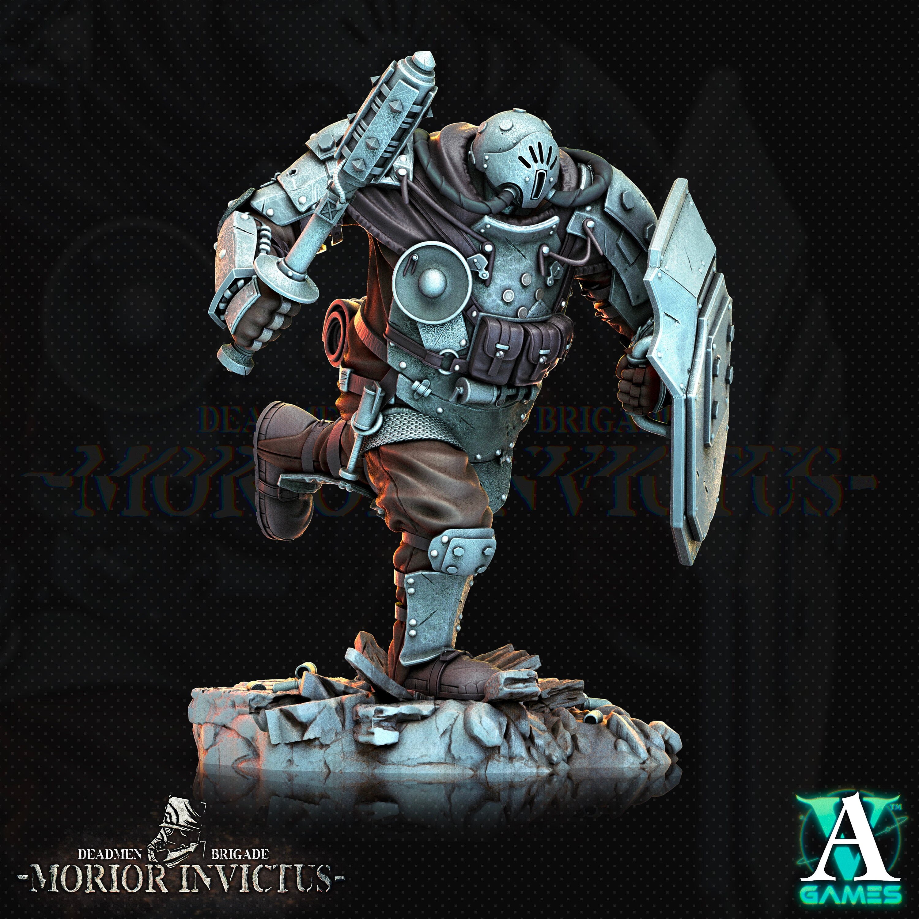 Morior Iron Guard / Tabletop Model / Miniature Figurine | Archvillain ...