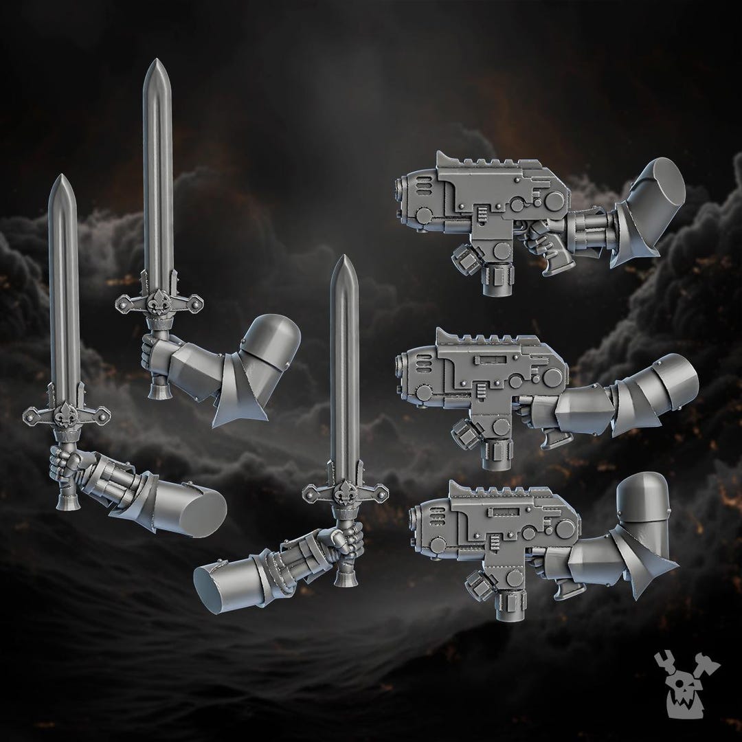 Order of Repentance Cyborg Arm Kit / Tabletop Model / Wargaming ...