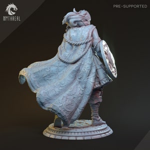 Arturia the Shield Maiden / Tabletop Model / Miniature Figurine ...