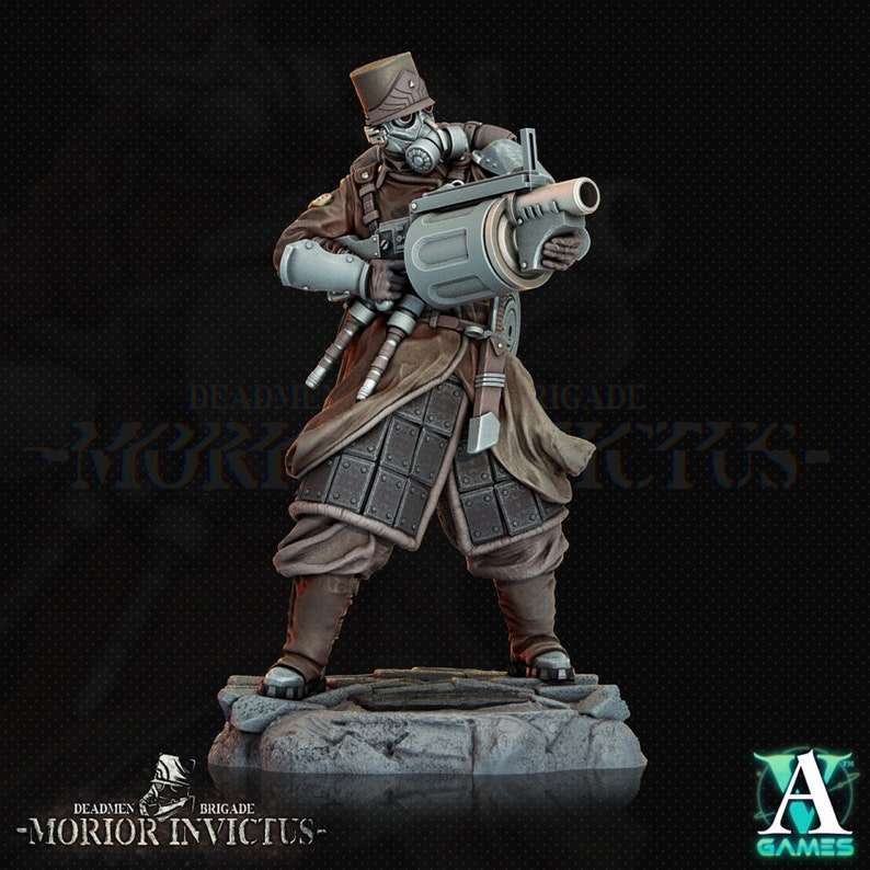 Morior Light Infantry / Tabletop Model / Miniature Figurine ...