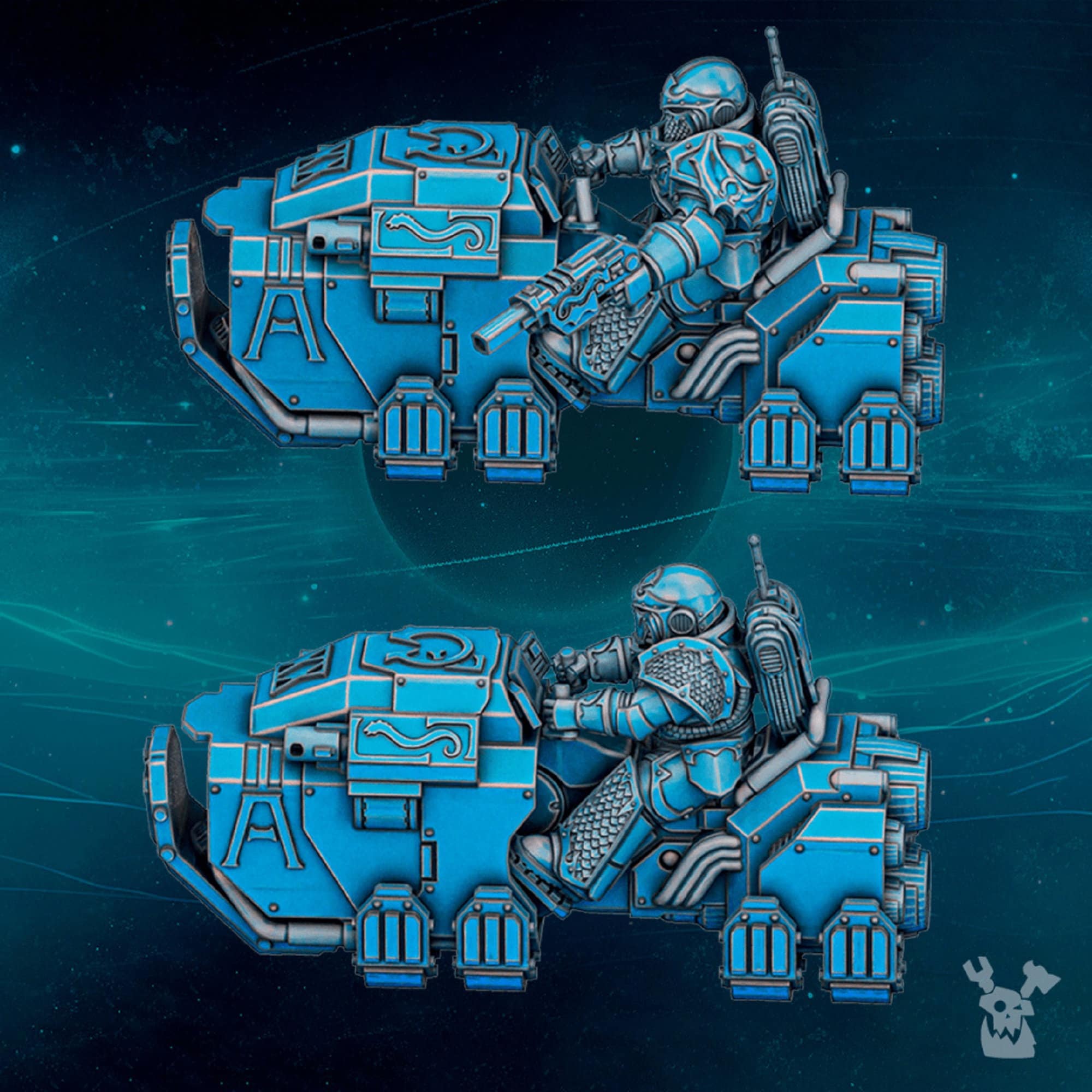 Scylla Jet Bike Squad / Tabletop Model / Wargaming Miniature ...
