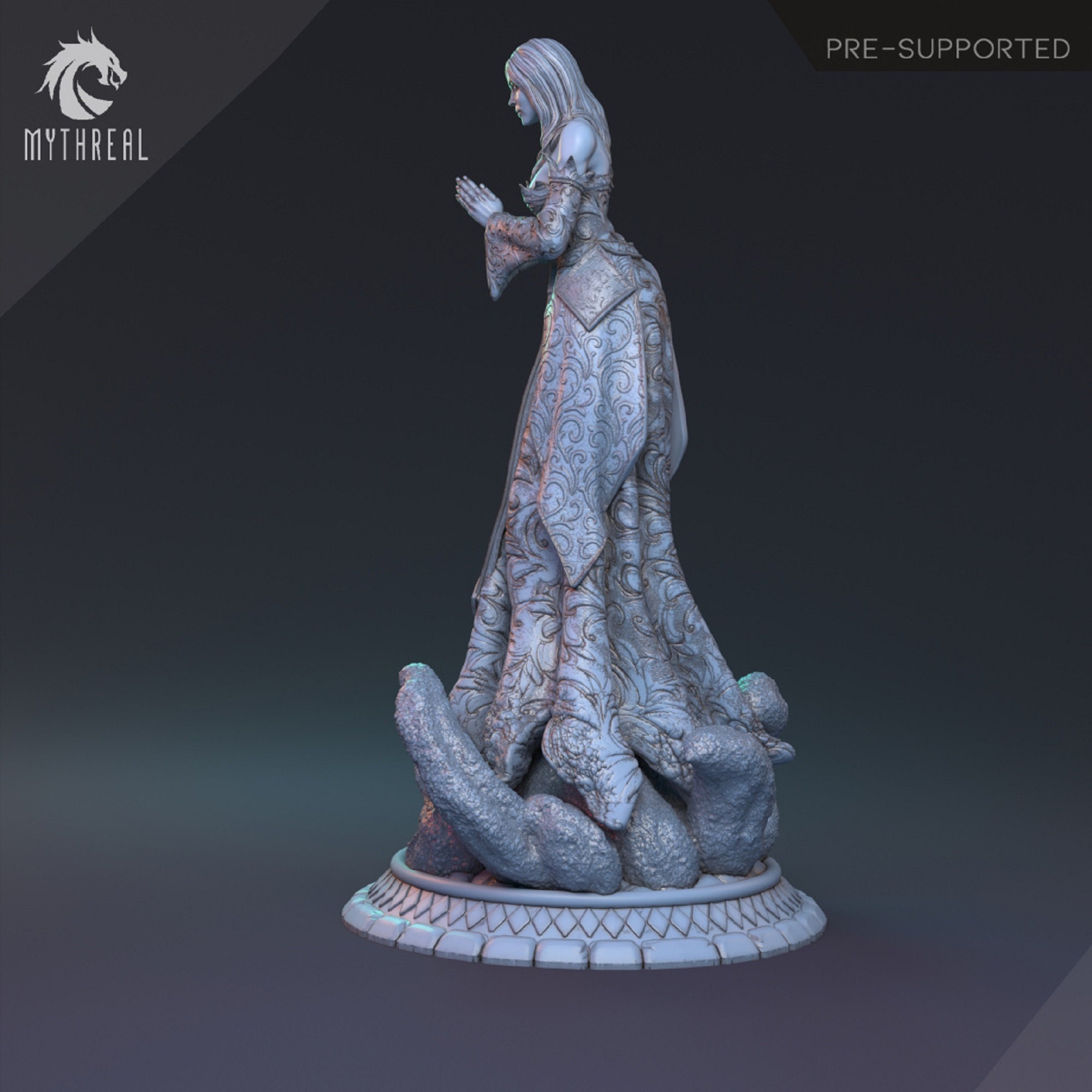 Gallada the Specter / Tabletop Model / Miniature Figurine | Mythreal ...