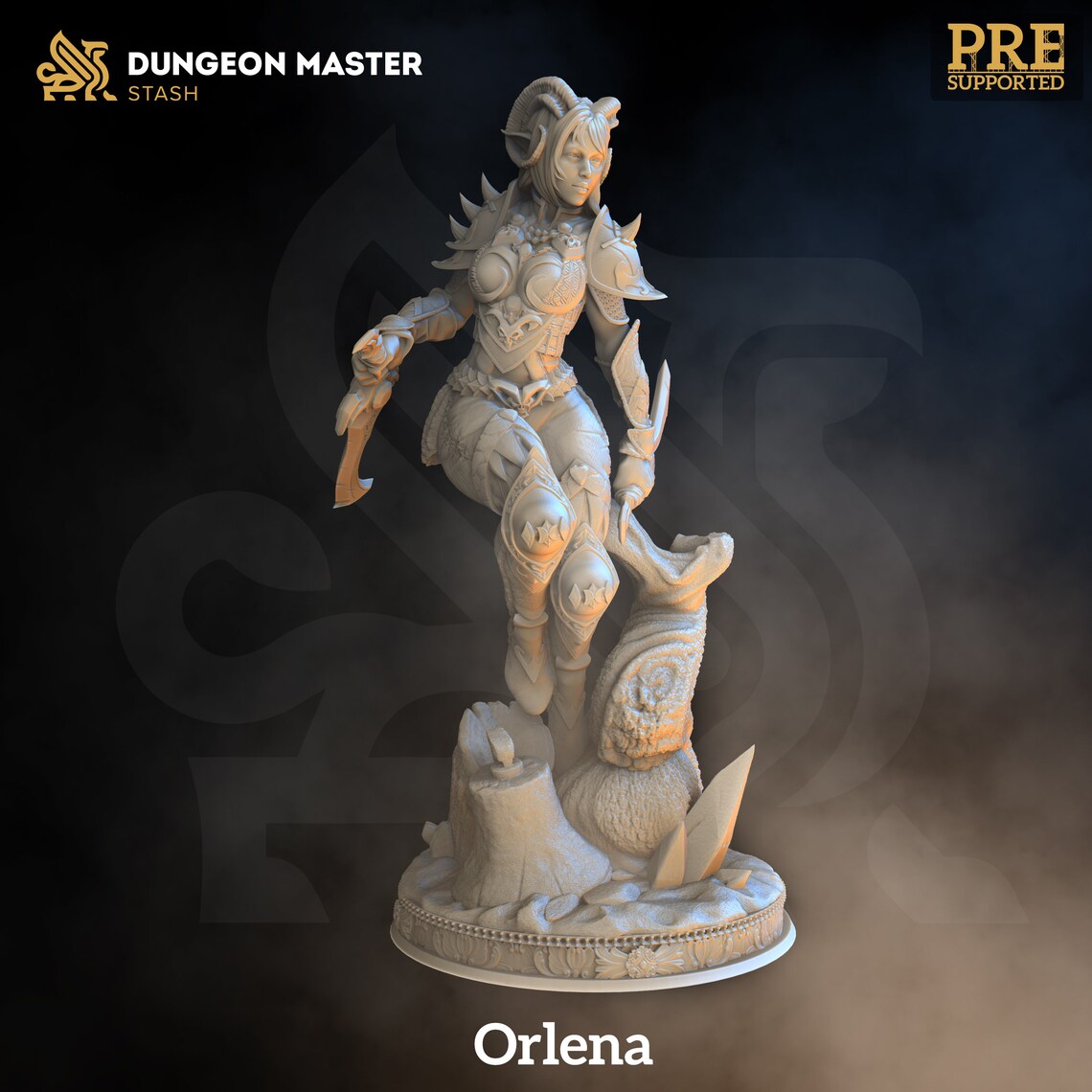 Orlena the Horned Rogue / Tabletop Model / Miniature Figurine | DM ...