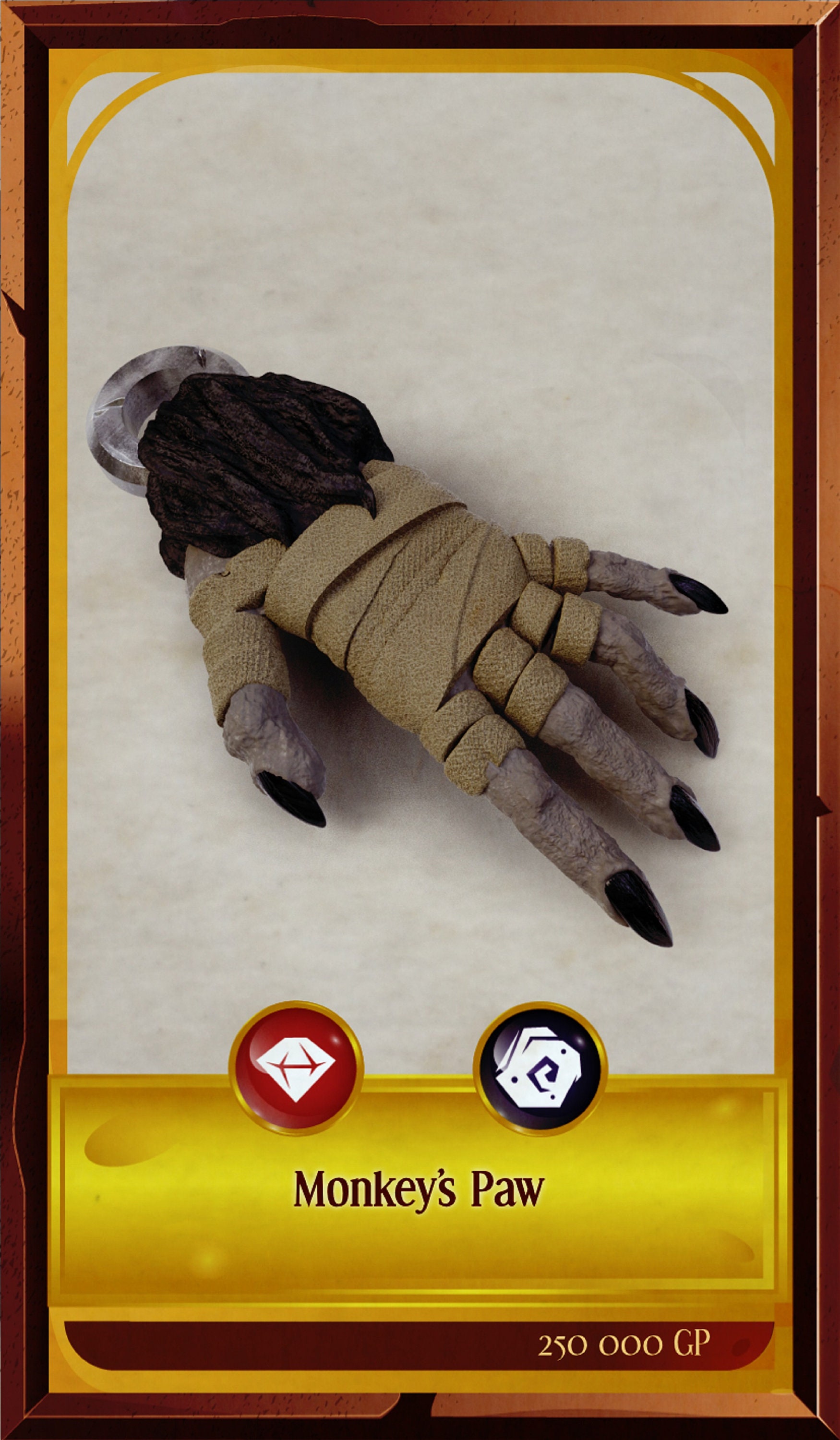 Monkey Paw / Tabletop Prop / Cosplay Prop | Props and Beyond - Etsy