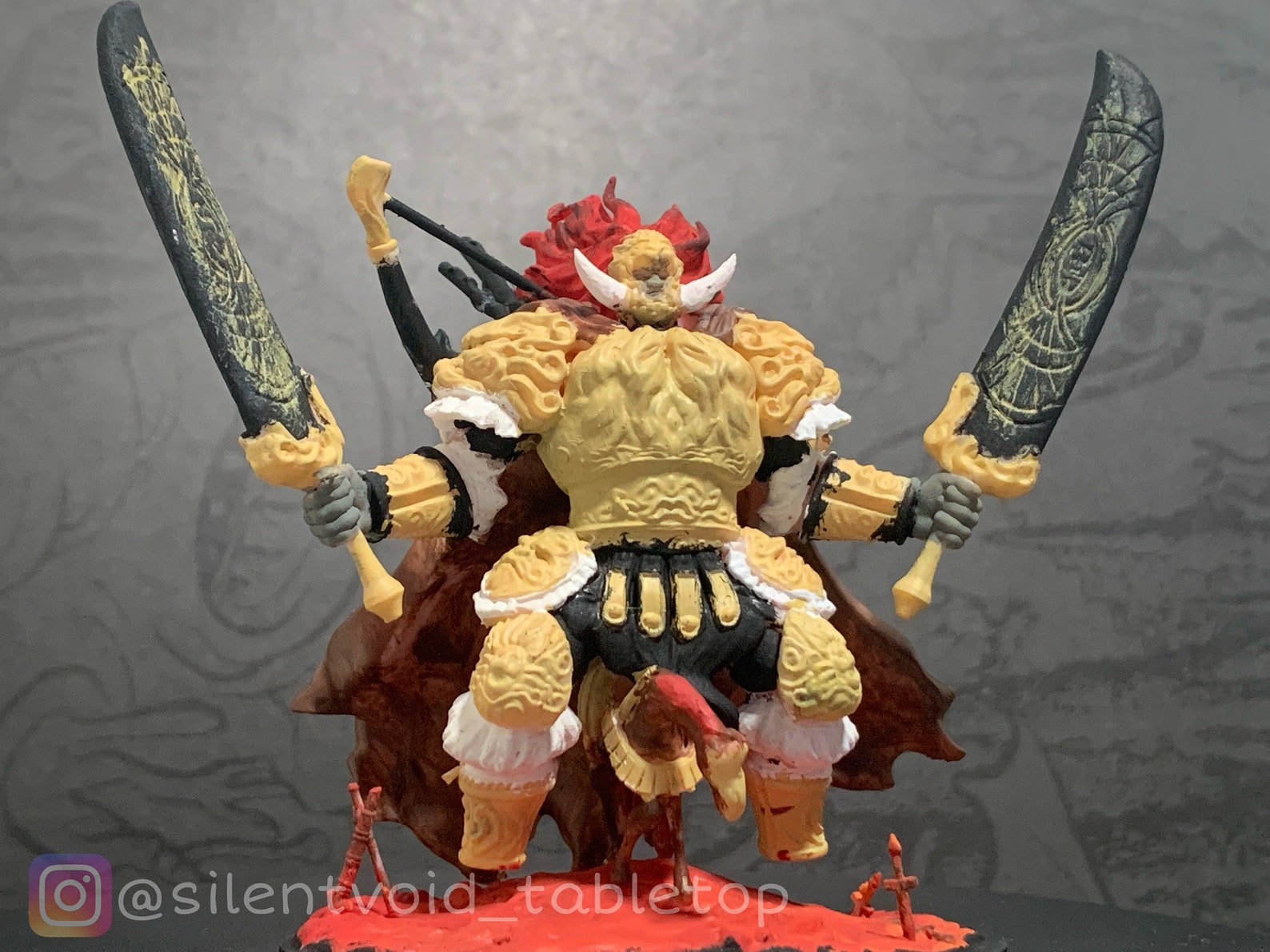 Giant Warrior Scourge / Tabletop Model / Miniature Figurine | Village's ...
