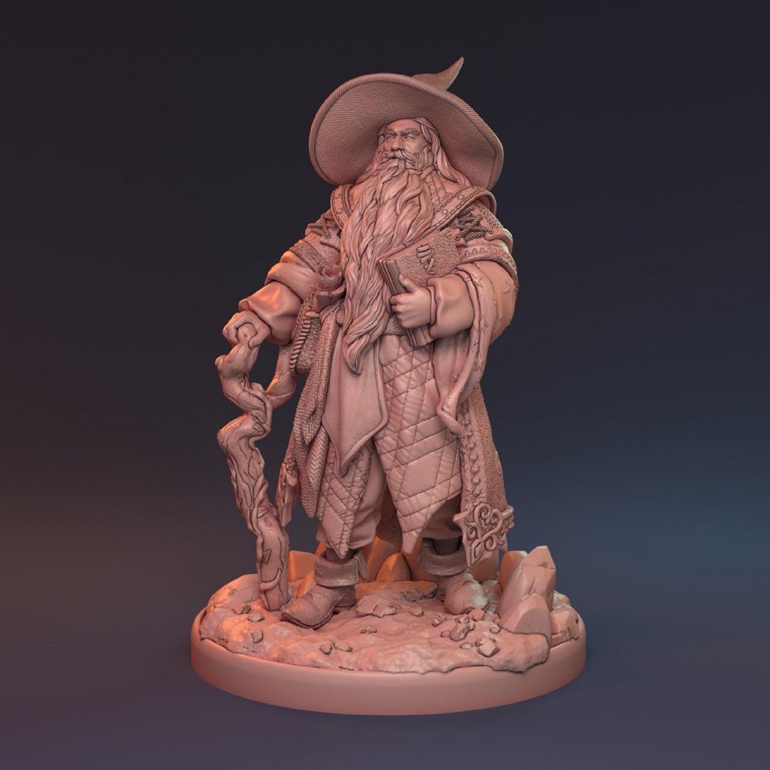 Angreel the Wizard / Tabletop Model / Miniature Figurine | Mythreal ...