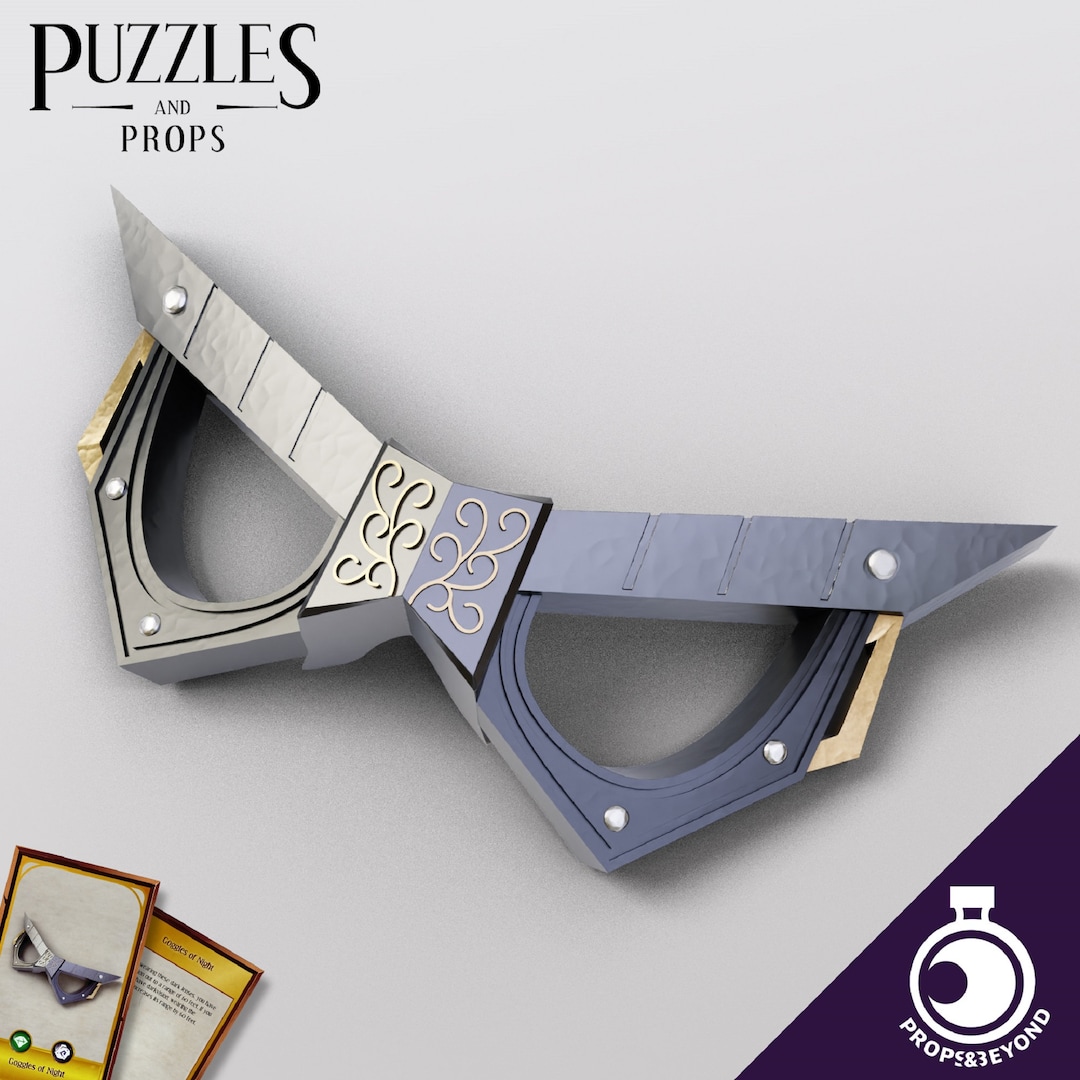 Goggles of Night / Tabletop Prop / Cosplay Prop Props and Beyond - Etsy