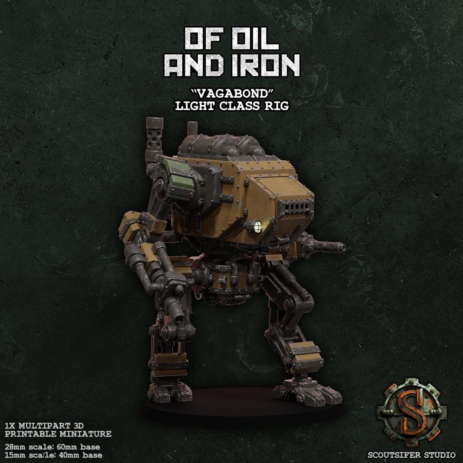 Light Class Rig Vagabond / Tabletop Model / Wargaming Miniature ...