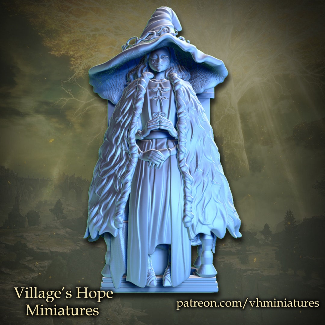 The Witch / Tabletop Model / Miniature Figurine | Village's Hope ...