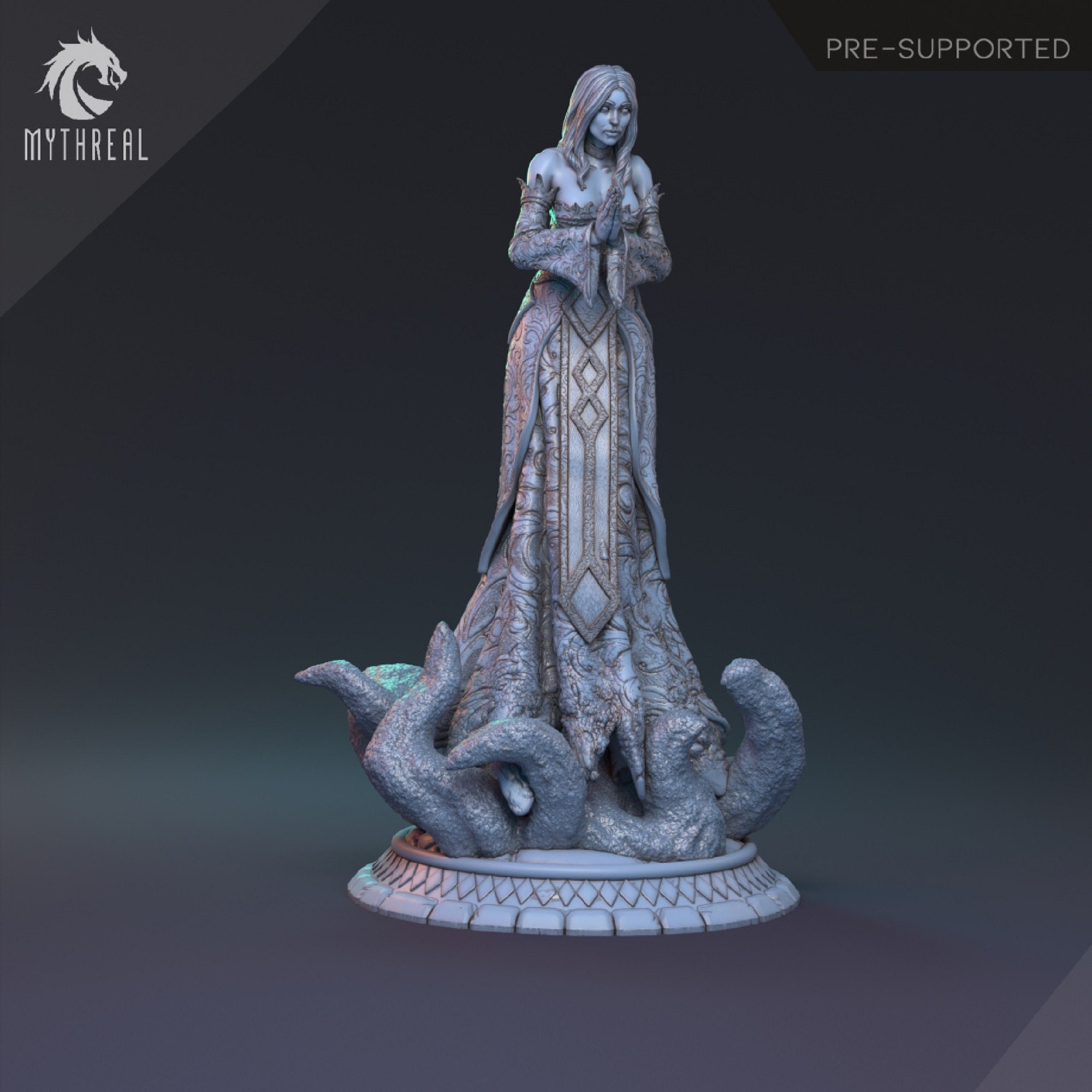 Gallada the Specter / Tabletop Model / Miniature Figurine | Mythreal ...