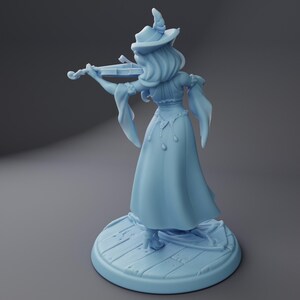 Silv the Elven Bard / Tabletop Model / Miniature Figurine | Twin ...