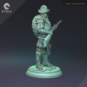 Feleng Mans the Hunter / Tabletop Model / Miniature Figurine | Mythreal ...