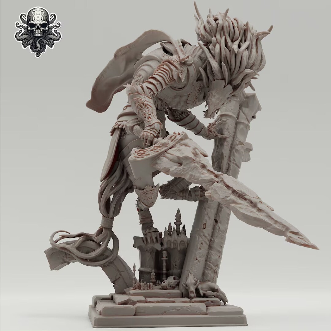 Dark Blade Beast / Tabletop Model / Miniature Figurine | Realsteone ...
