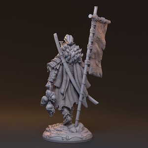 Masoeshi the Samurai / Tabletop Model / Miniature Figurine | Mythreal ...