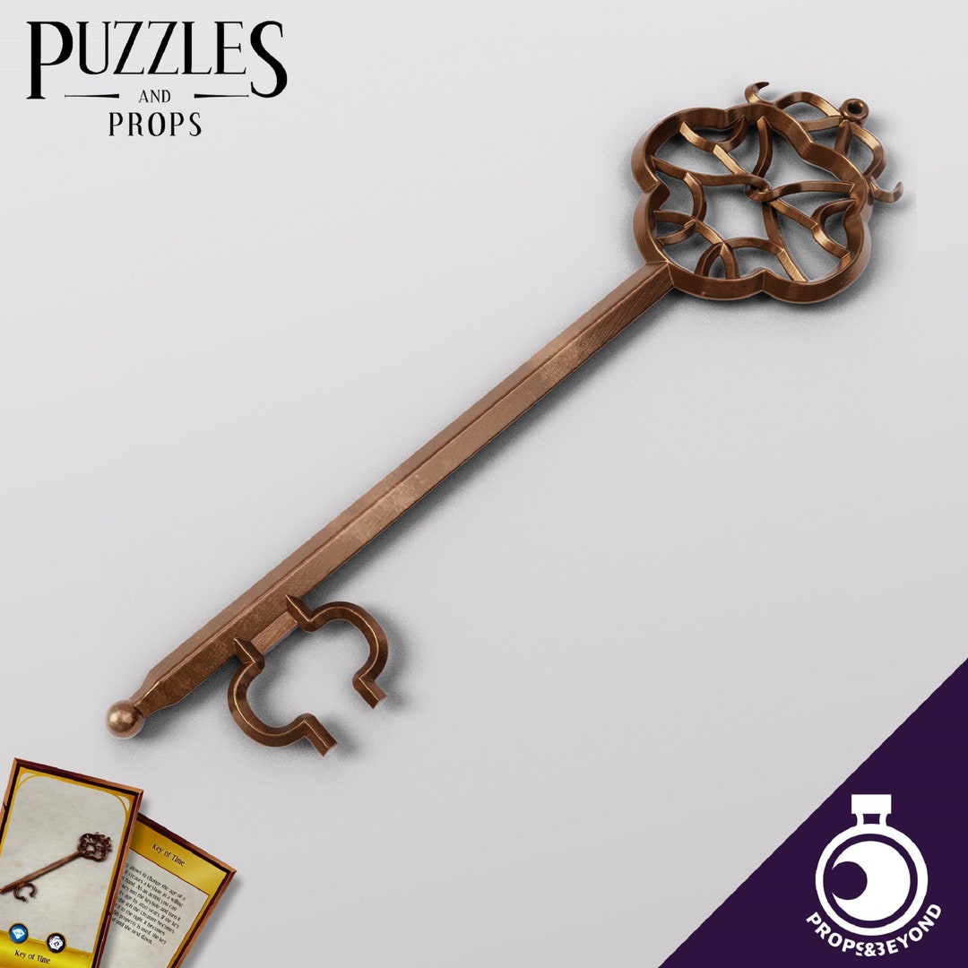 Key of Time / Tabletop Prop / Cosplay Prop | Props and Beyond - Etsy